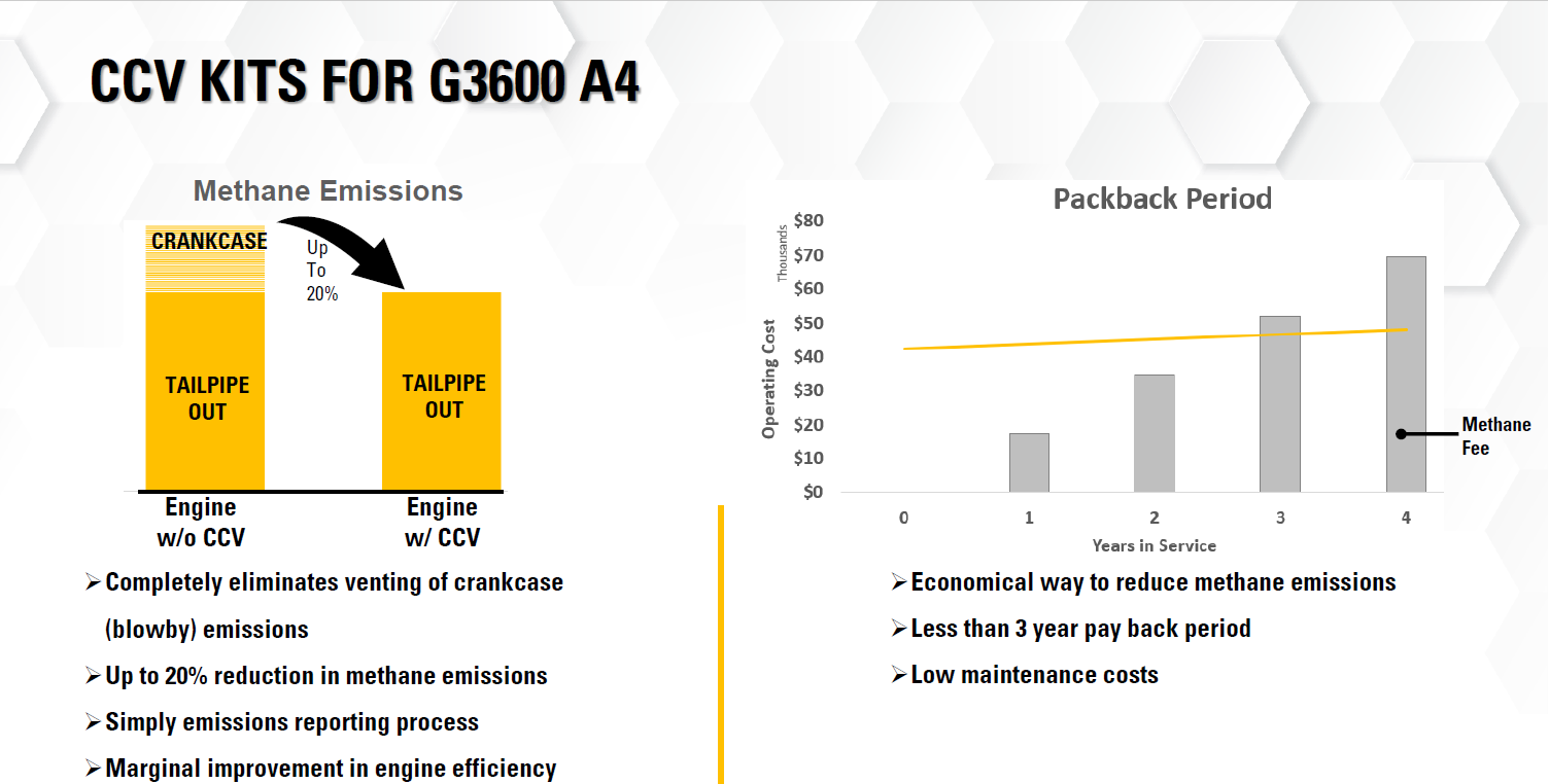 Caterpillar Closed Crankcase Ventilation (CCV) Reduces Engine Methane ...